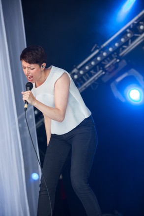 Mesparrow Performs During Eurockeennes Music Festival Editorial Stock ...
