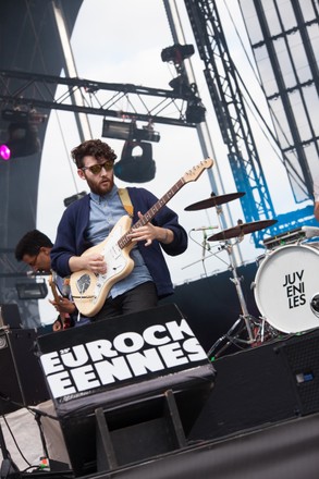 Mesparrow Performs During Eurockeennes Music Festival Editorial Stock ...