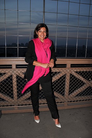 Anne Hidalgo Attending Concert Fireworks Marking Editorial Stock Photo ...