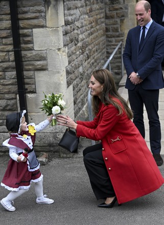 Catherine Princess Wales Hugs 2 Year Editorial Stock Photo - Stock ...
