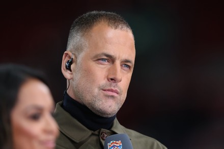 Joe Cole Working Channel 4 Uefa Editorial Stock Photo - Stock Image ...