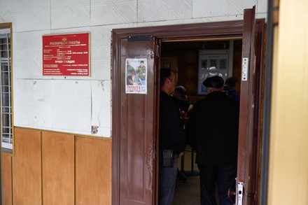 People Seen Inside Military Enlistment Office Editorial Stock Photo ...