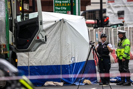 imágenes de Fatal Collision near Victoria Station, London, United ...