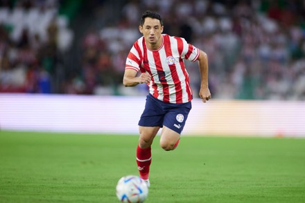 Ivan Piris Paraguay Action During International Editorial Stock Photo ...
