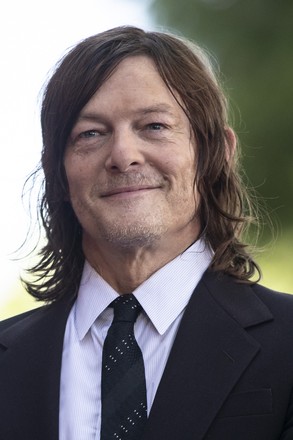 Norman Reedus Reacts He Honored Star Editorial Stock Photo - Stock ...