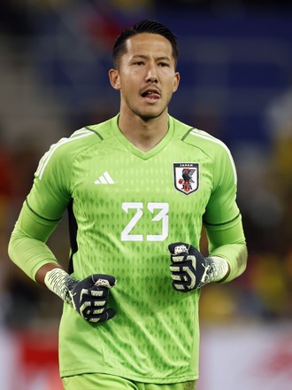 Japan Goalkeeper Daniel Schmidt During International Editorial Stock ...