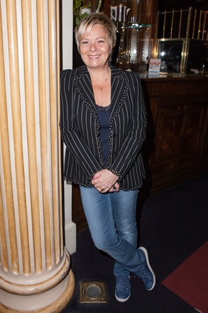 Catherine Costa Attending Presentation Mondial La Editorial Stock Photo ...