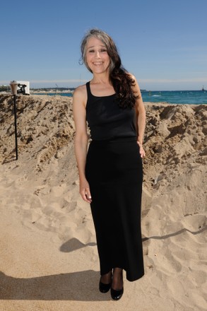 Michaela Eshet Posing During Presentation Film Editorial Stock Photo ...