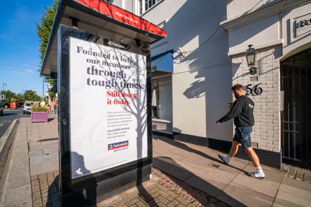 Nationwide Building Society Advertising On Bus Editorial Stock Photo ...