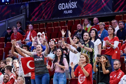 Turkish National Team Supporters Cheer During Editorial Stock Photo ...
