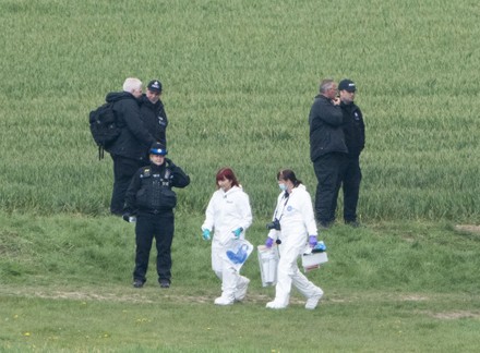 Snowdown Death Police Forensic Officers Scene Editorial Stock Photo ...
