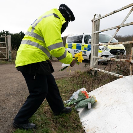 Policeman Flowers Police Command Base Near Editorial Stock Photo ...