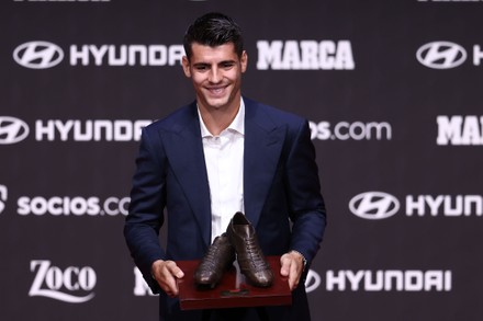 Alvaro Morata Receives Trophy Best Player Editorial Stock Photo - Stock ...