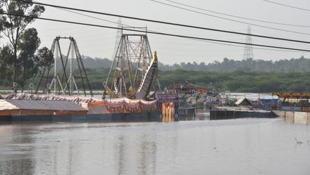 Ramlila Pandel Vehicle After Rise Water Editorial Stock Photo - Stock ...