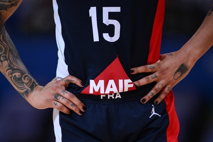 Tattoos On Gabby Williams France During Editorial Stock Photo - Stock ...