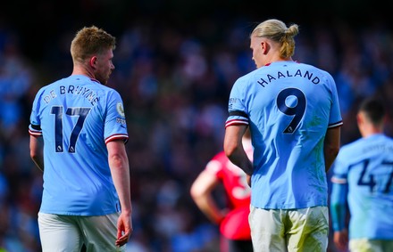 Kevin De Bruyne Erling Haaland Manchester Redaktionelles Stockfoto – Stockbild | Shutterstock