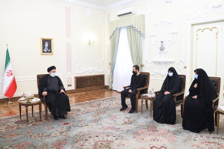 Iranian President Ebrahim Raisi Meets Family Editorial Stock Photo ...