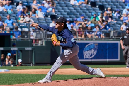Seattle Pitcher Luis Castillo 41 Throws Editorial Stock Photo - Stock ...