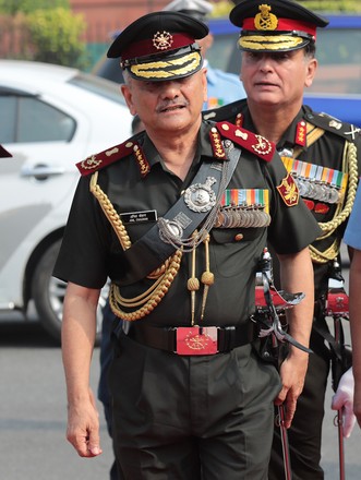 Indias Newly Appointed Chief Defence Staff Editorial Stock Photo ...