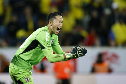 Dusseldorf Japan Goalkeeper Daniel Schmidt During Editorial Stock Photo ...