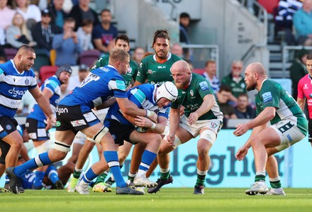 Josh Caulfield Oliver Hoskins London Irish Editorial Stock Photo ...