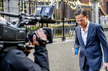 Prime Minister Mark Rutte Arrives Courtyard Editorial Stock Photo ...