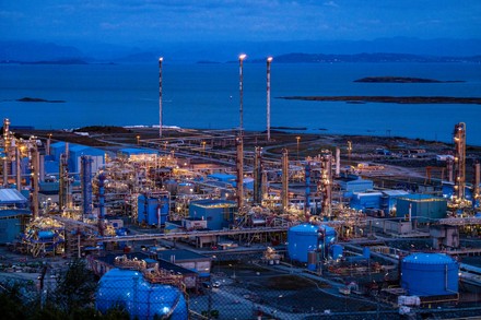 Karsto Processing Plant North Rogaland Norway Editorial Stock Photo ...