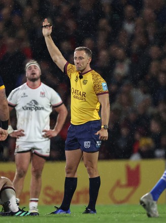 Ulster Vs Leinster Referee Andrew Brace Editorial Stock Photo - Stock ...