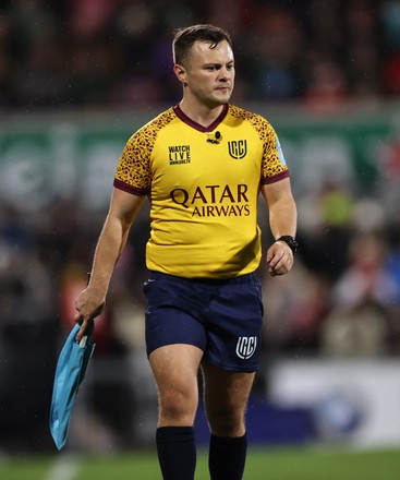Ulster Vs Leinster Assistant Referee Andrew Editorial Stock Photo ...