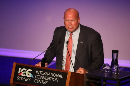 Matthew Whitaker Former Us Acting Attorney Editorial Stock Photo ...