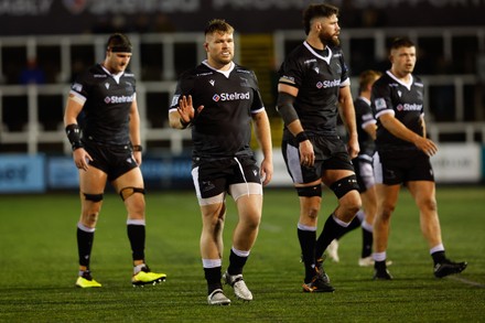 Trevor Davison Newcastle Falcons Drives Forward Editorial Stock Photo ...