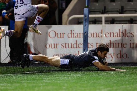 Tian Schoeman Newcastle Falcons Slots Conversion Editorial Stock Photo ...