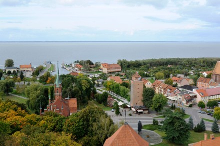 View Polish Town Frombork Frauenburg Church Editorial Stock Photo ...