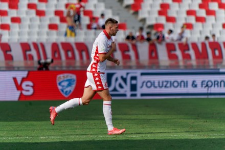 Ssc Bari Celebrates After Scoring Goal Editorial Stock Photo - Stock ...