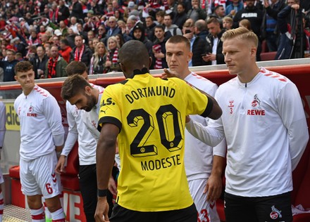 Koeln Germany 011022 Anthony Modeste Borussia Editorial Stock Photo ...