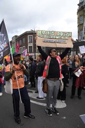 Protestors Their Signs Various Activist Groups Editorial Stock Photo ...