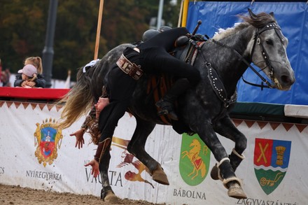 Member Gyor Devil Riders Performs During Editorial Stock Photo - Stock ...