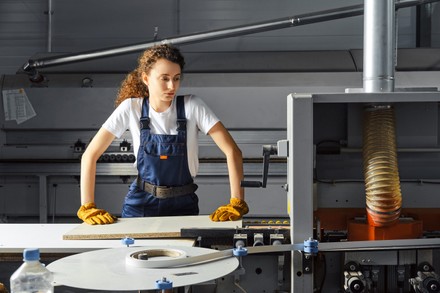 54 Women in factory uniforms Stock Pictures, Editorial Images and Stock ...