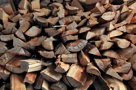Firewood Logs Split Editorial Stock Photo - Stock Image | Shutterstock