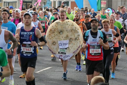 London Marathon Runner Wearing Fancy Dress Editorial Stock Photo ...