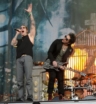 Avenged Sevenfold M Shadows Editorial Stock Photo - Stock Image ...