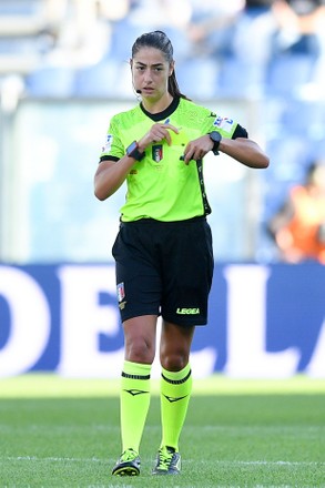 Referee Maria Sole Caputi Ferrieri First Editorial Stock Photo - Stock ...