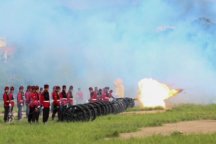 Phulpati: Seventh day of Dashain, Kathmandu, Bagmati, Nepal - 02 Oct ...
