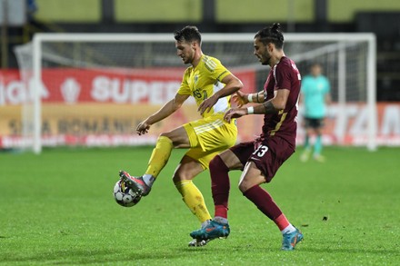 Valentin Ticu Action During Romania Superliga1 Editorial Stock Photo ...