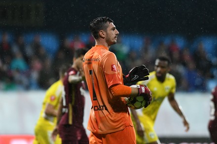 Valentin Ticu Action During Romania Superliga1 Editorial Stock Photo ...