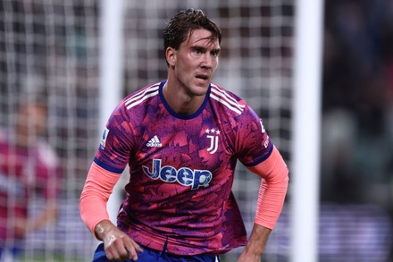 Dusan Vlahovic Juventus Fc Celebrates After Editorial Stock Photo ...