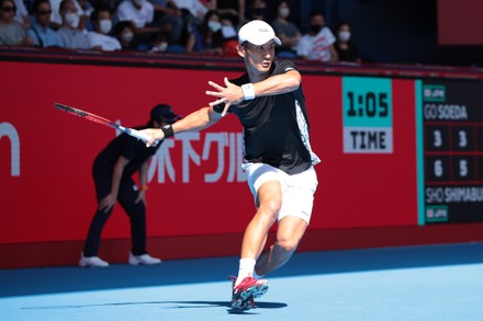 Yuta Shimizu Tennis Rakuten Japan Open Editorial Stock Photo - Stock ...