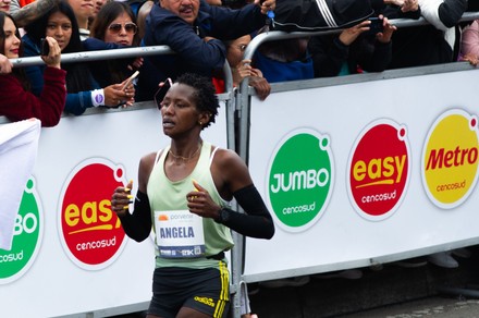 Kenian Angela Tanui Wins 21k Female Editorial Stock Photo - Stock Image ...