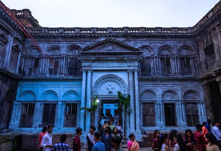 352 Years Old Durga Puja Bagchi Editorial Stock Photo - Stock Image ...