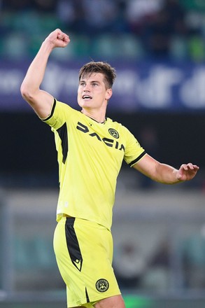 Jaka Bijol Udinese Calcio Celebrates After Editorial Stock Photo ...